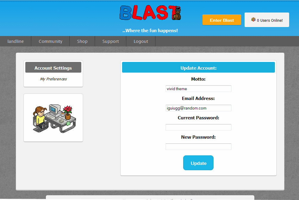 Vivid Theme [RevCMS] | RaGEZONE - MMO Development Forums