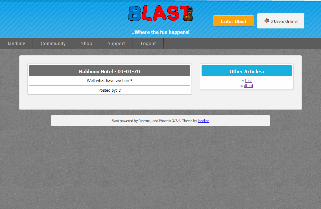 Vivid Theme [RevCMS] | RaGEZONE - MMO Development Forums