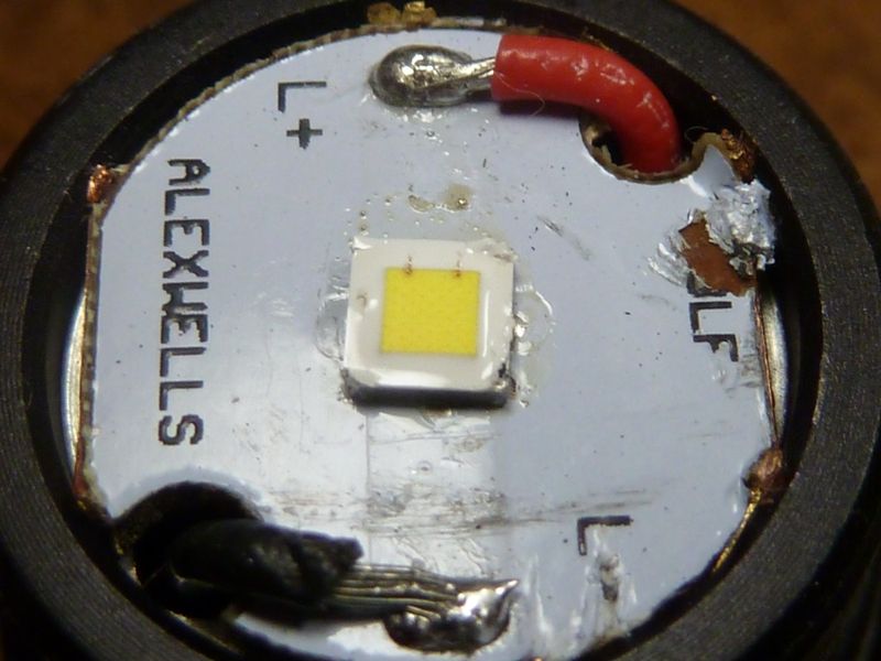 Code now public! BLF A6 FET+7135 Light. Short 18350 tubes and ...