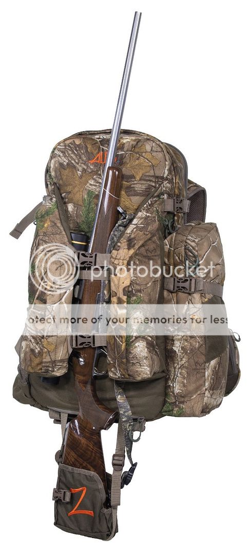 Hunting Camo Backpack Rifle Gun Bow Hiking Hunt Camp Camping Trail Pack ...